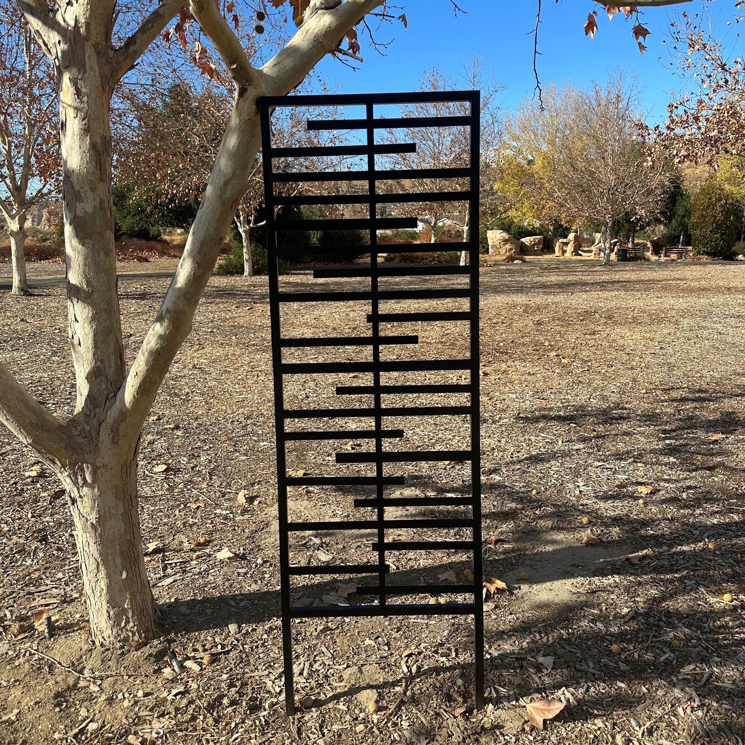 Stand Alone Trellis Fence - Free Standing Custom Size Trellis - S2N ...