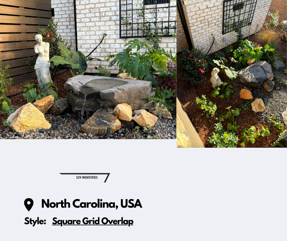 Multi Size Square Grid Trellis Wall Mounted Gridwall Panels Living Wall ...