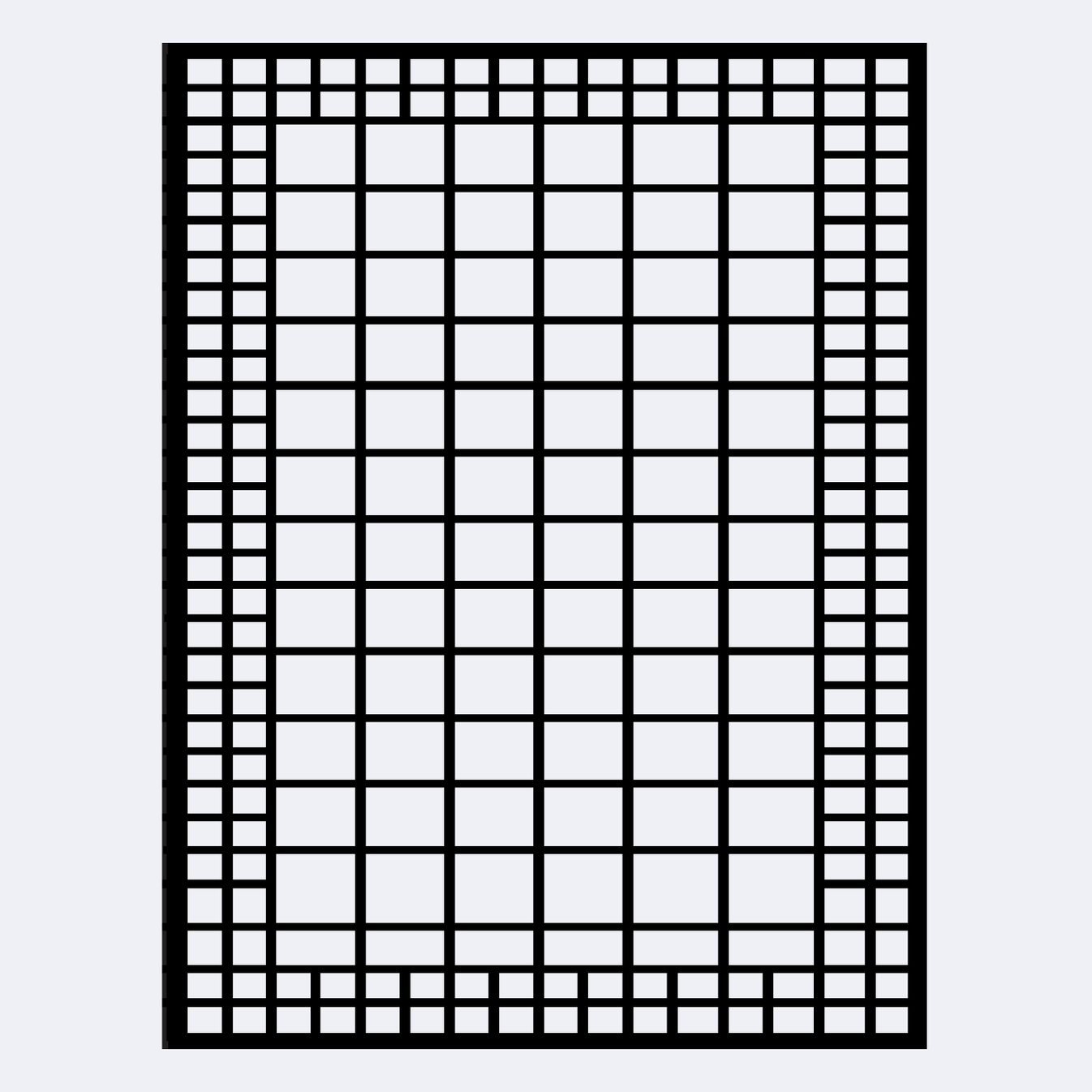 Multi Square Grid Trellis Wall Mounted Gridwall Panels Living Wall ...